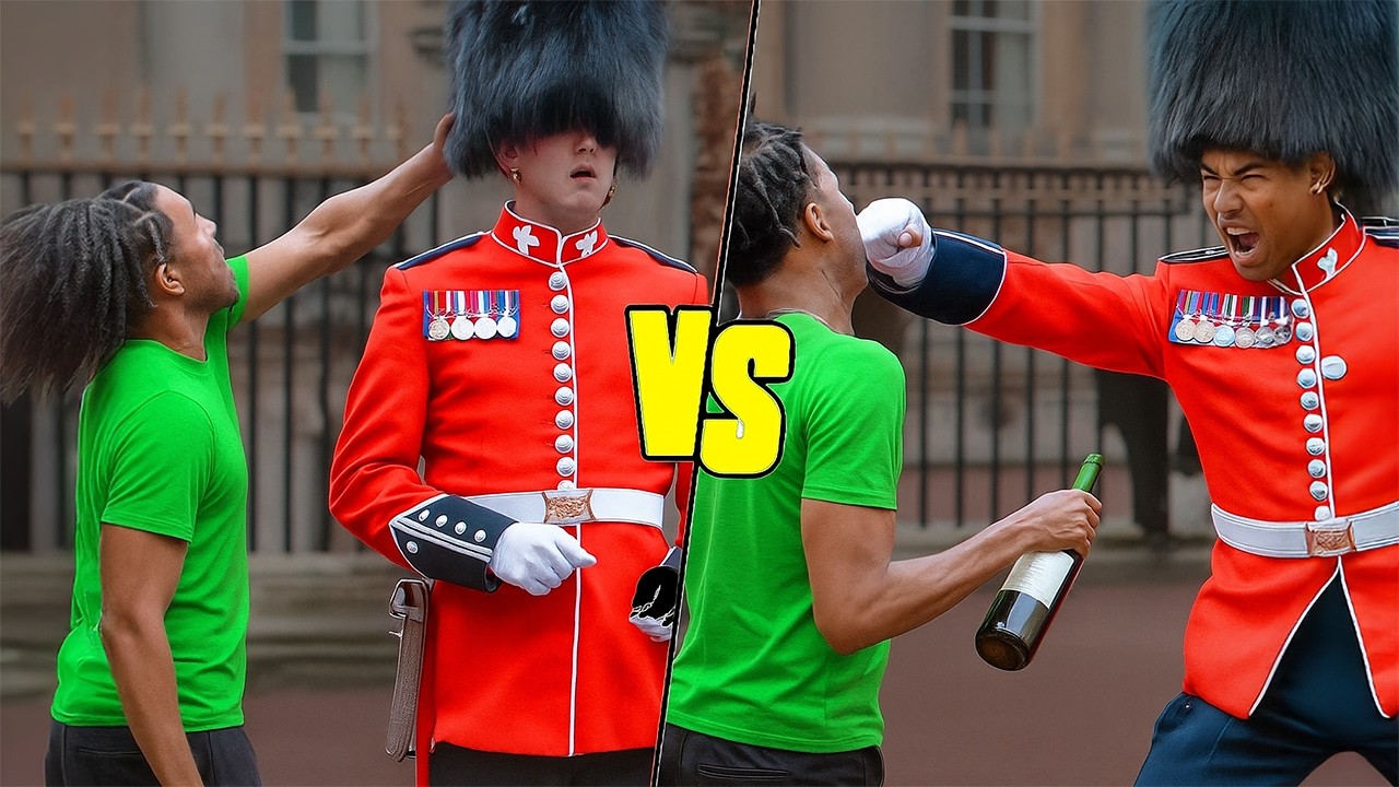 102 Shocking Moments: Royal Guards vs. Disrespectful Tourists