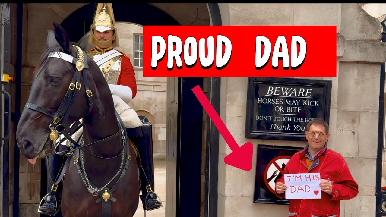 Emotional Surprise as a Father Appears in Royal Guard Duty for His Son
